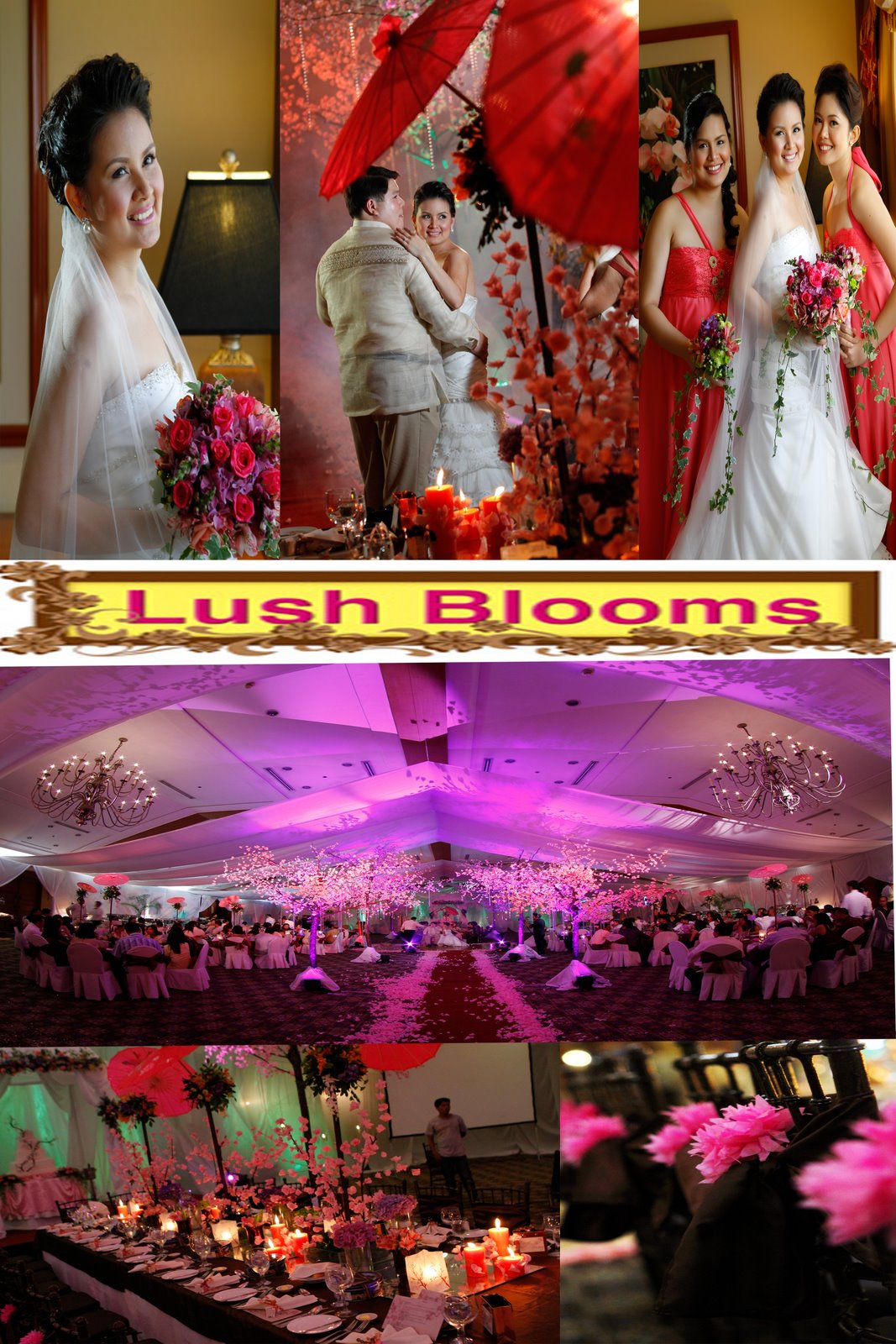 Lush Blooms: Event Design and Styling: Cherry Blossom Theme
