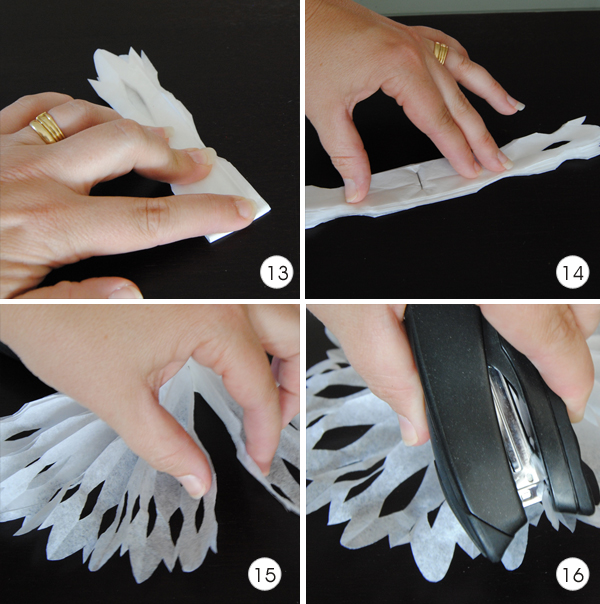 Sweet Little Parties: {create} tissue snowflake tutorial