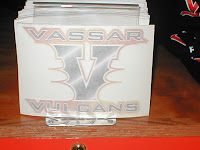 Vassar Athletic Association: Vassar Vulcan Window Stickers