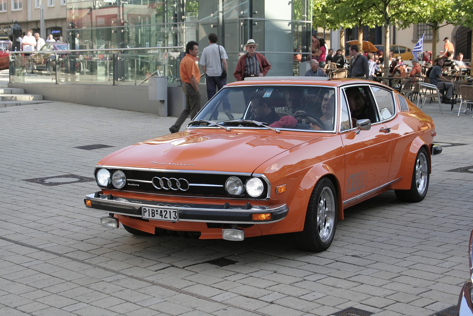 AudiVirus: "Quattrina" reconstruction (2010): Audi 100 Coupé S1, U.S.A ...