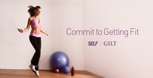 Save the Date: Jan 6th Gilt Groupe and Self Magazine's "Get Fit"Sale