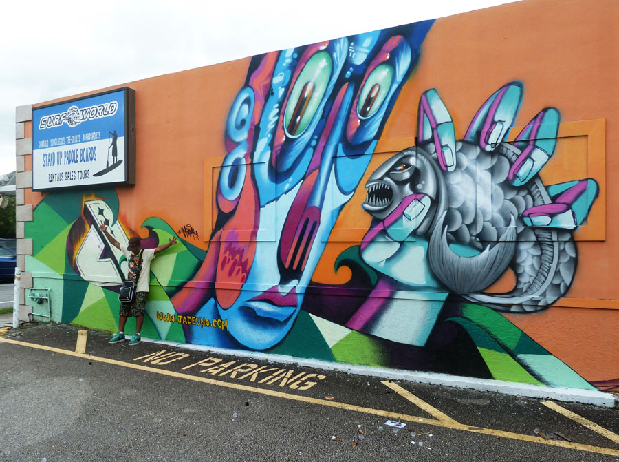 JADE - DA2C:::::: MURAL PARA "DUNKELVOLK USA" MIAMI 2010