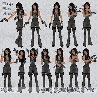 Imperial Elegance: Mens Poses, Gun Poses, & Almost Freebies! O.O