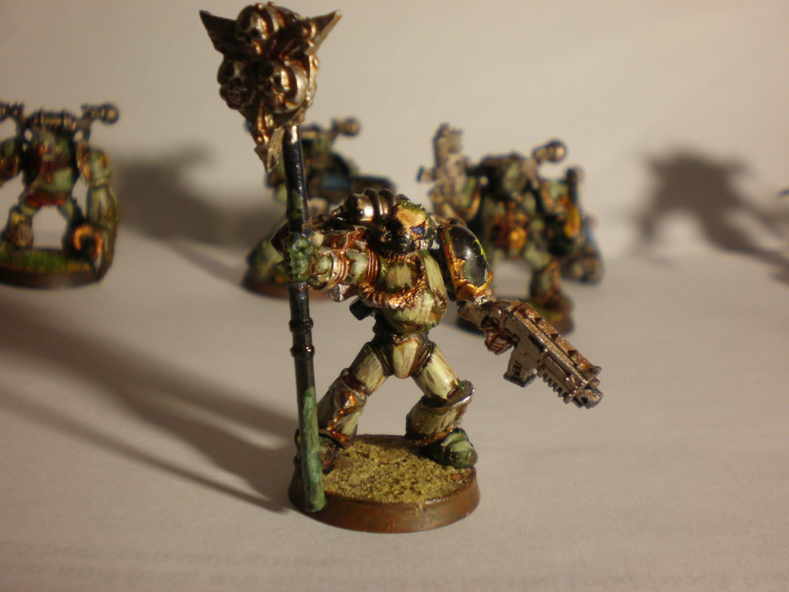 THE UNHOLY HARBINGER: Painting Death Guard