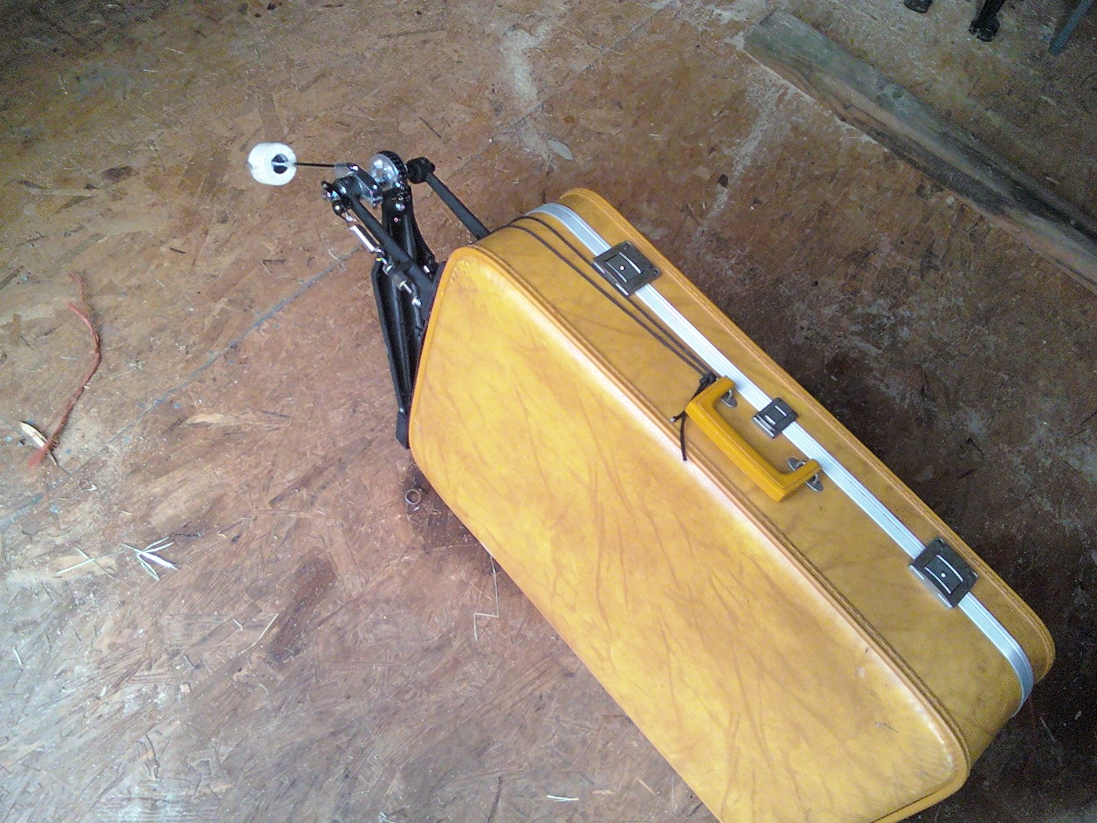 How I Built A Suitcase Bass Drum with Farmer Foot Drum Cymbals | Milo ...