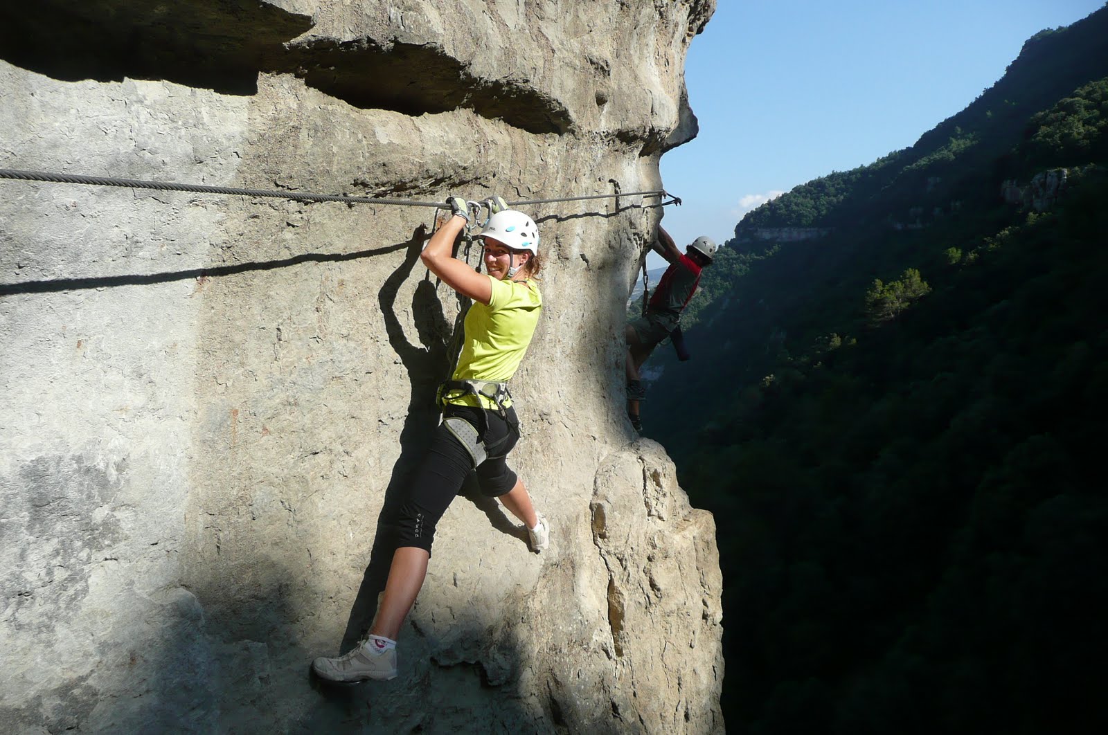 "VIVIENDO EN LAS NUBES..." Aventura.: VÍA FERRATA DE LES BAUMES ...