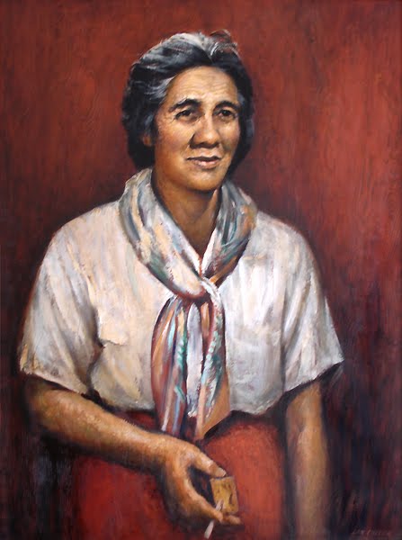 Len Cutten, Artist.: MAORI WOMEN.