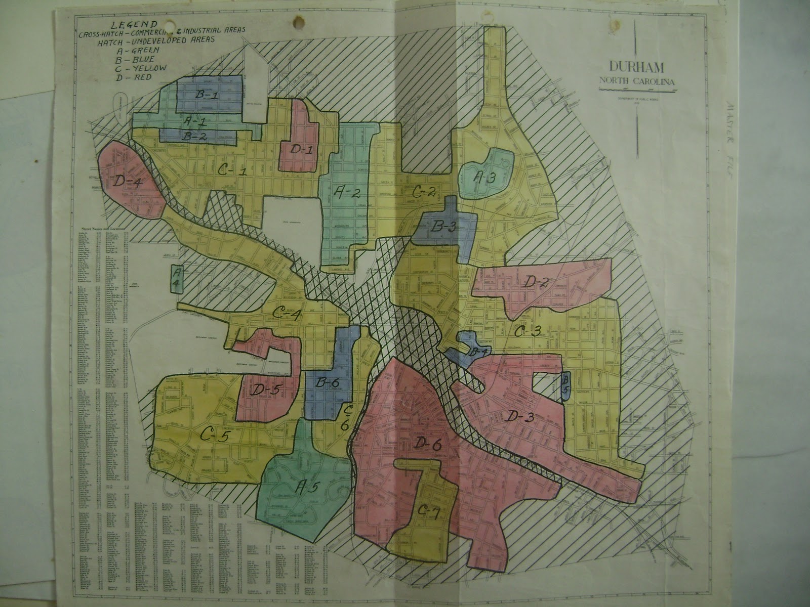 Durham Maps: Redlining Durham
