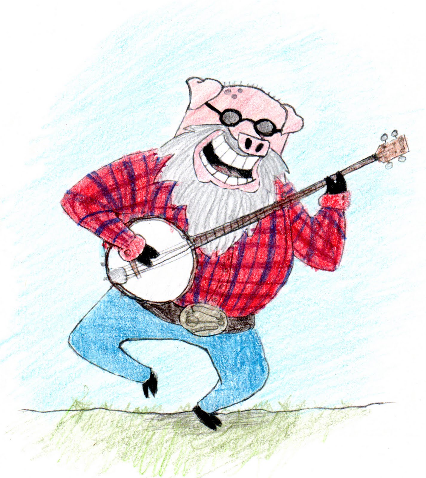 Dueling Banjo Pigs: Calvin Francis: Pig Jig