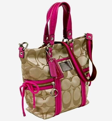LADIES BAG ONLINE: #439 - COACH SIGNATURE POPPY SPOTLIGHT 13843
