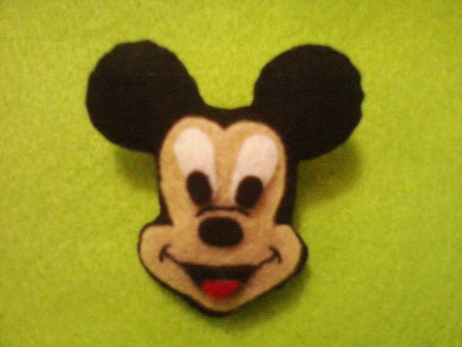 Ijo Lumut Flanel: Mickey & Minnie Mouse