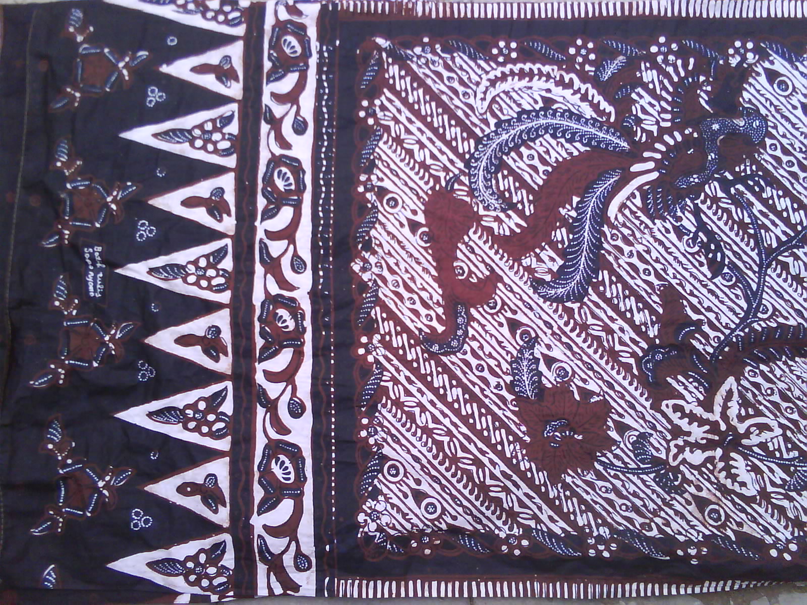 Batik Liris Putih | batik tulis sopo nyono