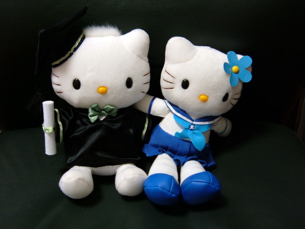 AllaboutKristine: Hello Kitty Graduation Pictures