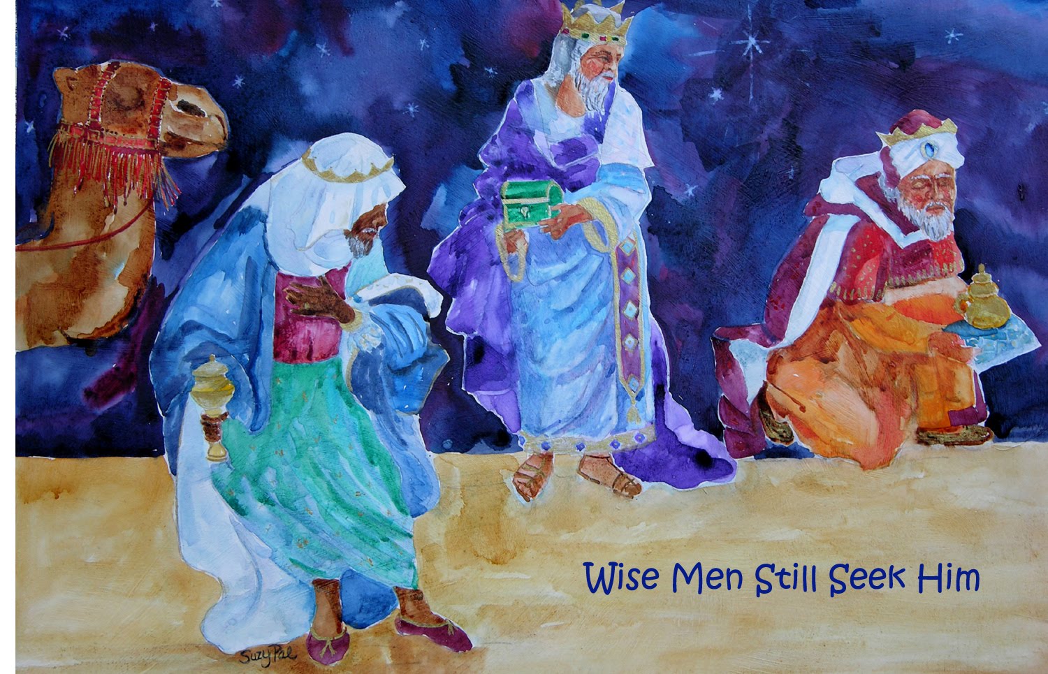 Suzy 'Pal' Powell Watercolors Collages and Sketches: 12/19/10 - 12/26/10