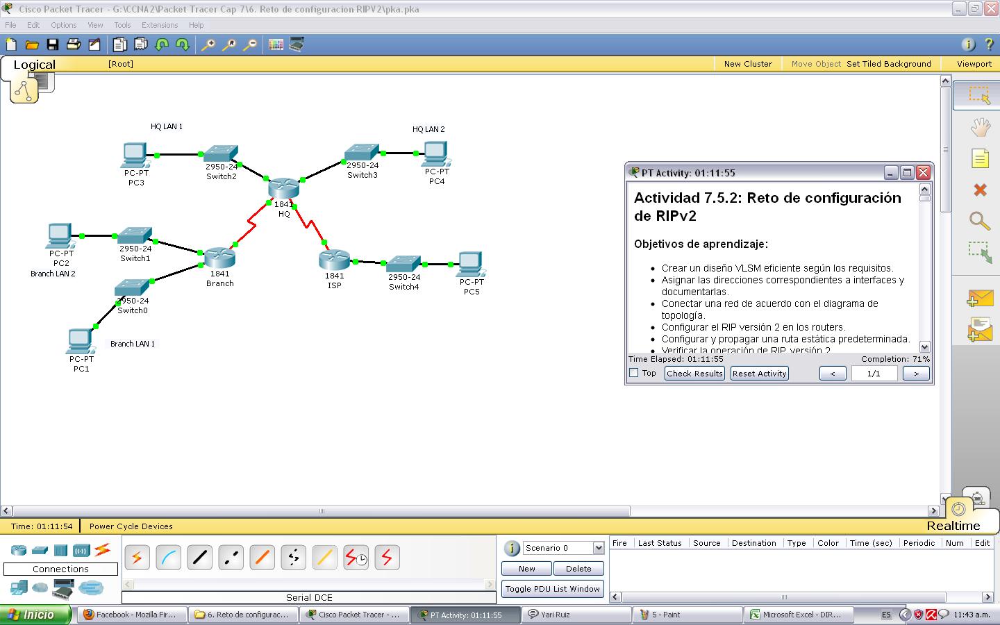 Luchando por Aprender: Capitulo 7 CCNA 2