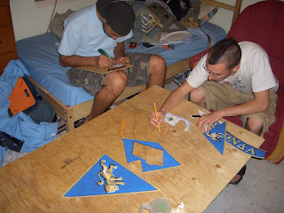 Gold & Blue: COFA Construction