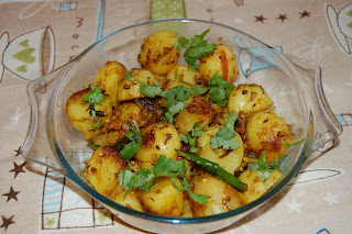 Recipes from the World: Bhaja Alur Dam (Fried Potato curry)