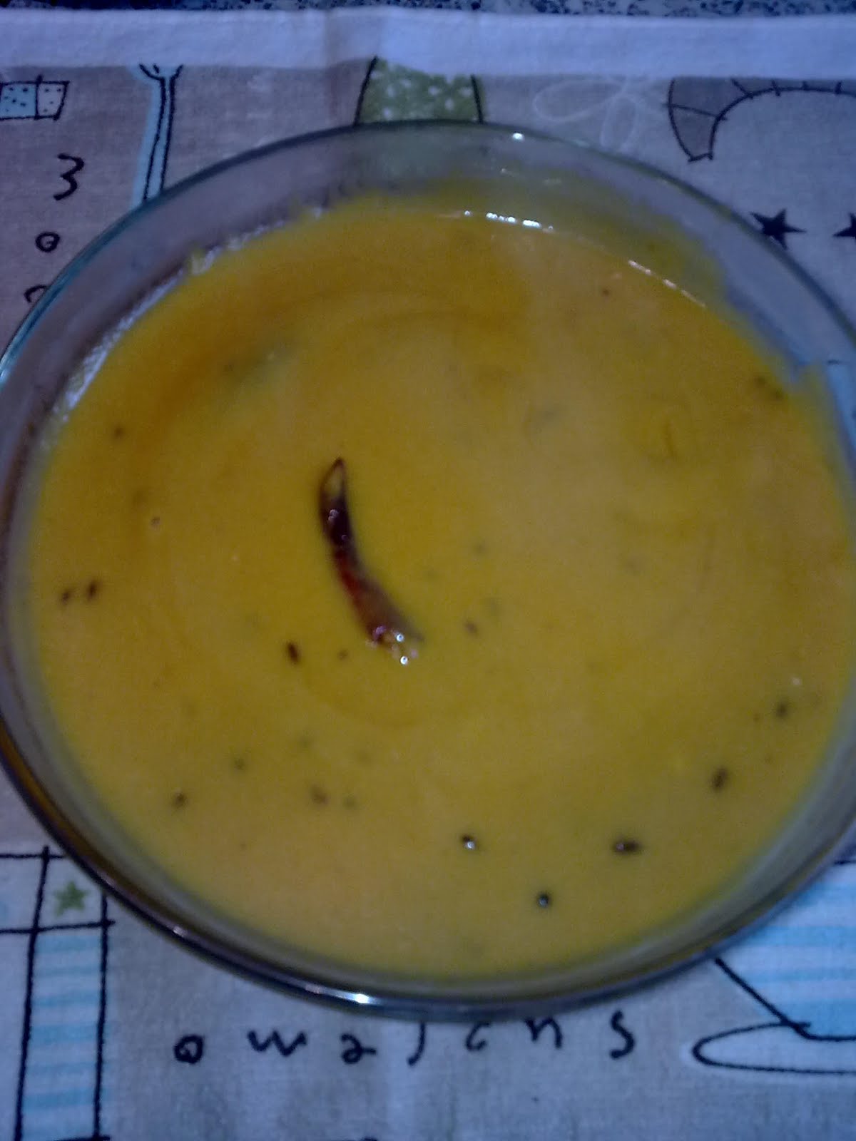 Recipes from the World: Gujarati mango soup