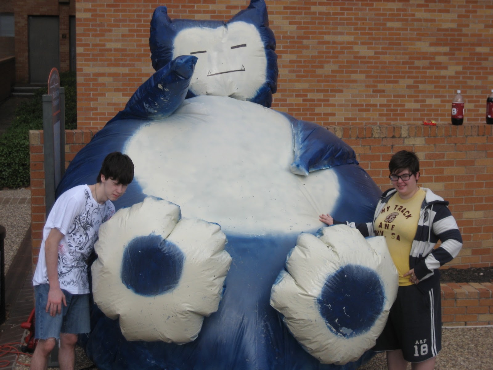 Fred Corbin Wash Blog: Inflatable snorlax