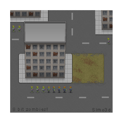 Simo3d!: 8 Bit Zombies!