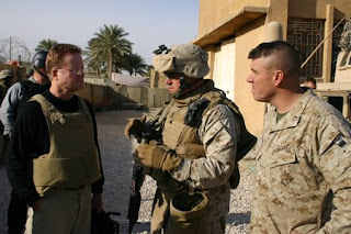 X Curmudgeon: Photos From Jim Webb's Recent Iraq Tour