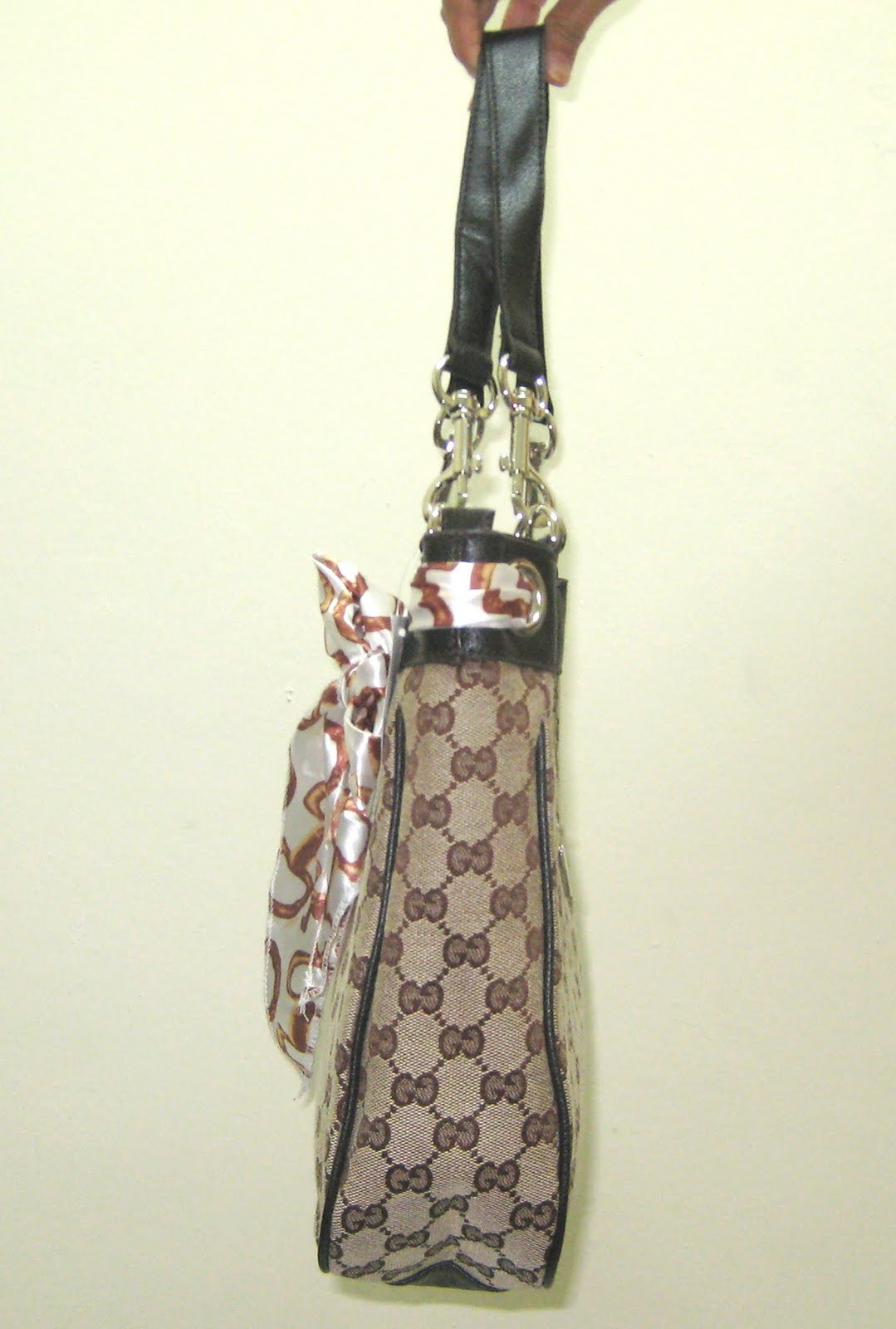 The Bubbly Bond Bag: GUCCI: SCARF MONOGRAM (REPLICA) GSM 001
