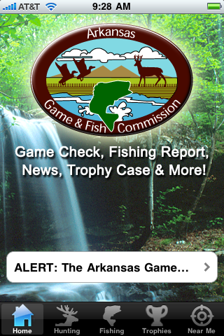 The Arkansas Bowhunter: New Arkansas Game and Fish Iphone App.