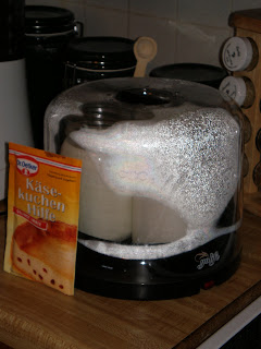 Heike's Blog: Quarkmaschine/quark machine