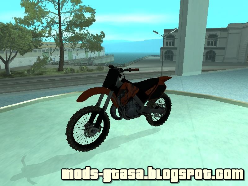Mods GTA San Andreas: KTM SX 250