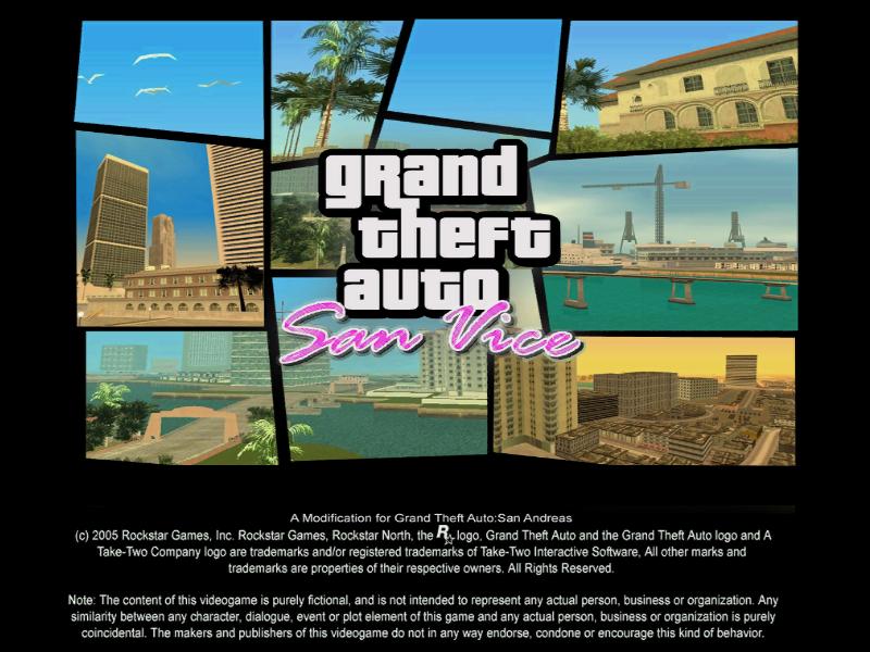 Mods GTA San Andreas: GTA San Vice