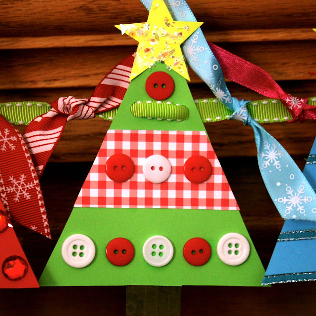 Smart-Bottom Enterprises: Christmas Tree Banner Craft Kit