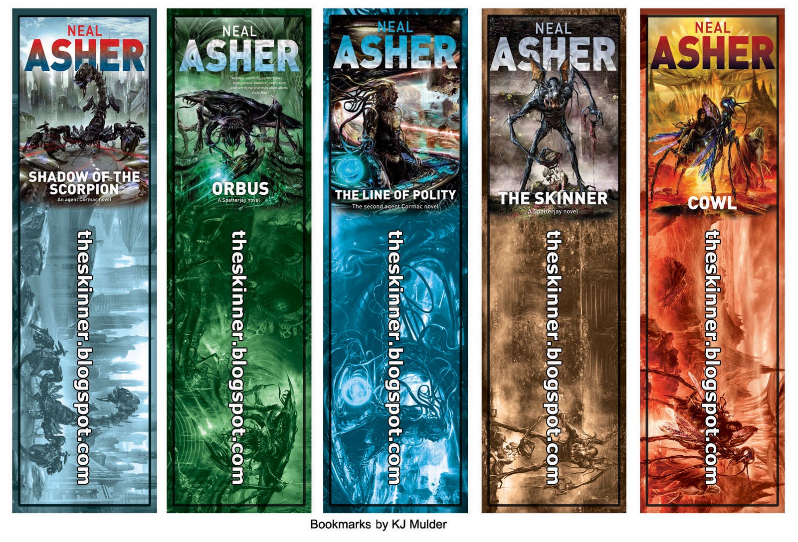 Worlds in Ink - Sci-Fi and Fantasy Book Reviews: Getting creative...