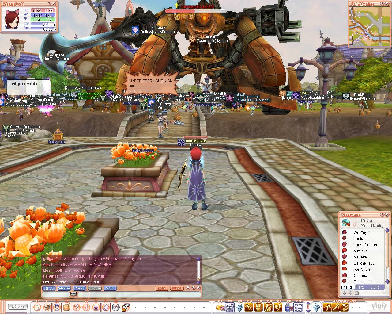 Fly For Fun (Flyff). Обзор игры.