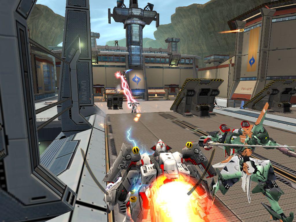 Exteel online Обзор онлайн игры про роботов