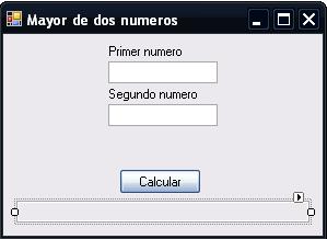 Hunter y Kay-bitz Codigo Visual Basic 2005(VB): Mayor de Dos Numeros manejo de IF