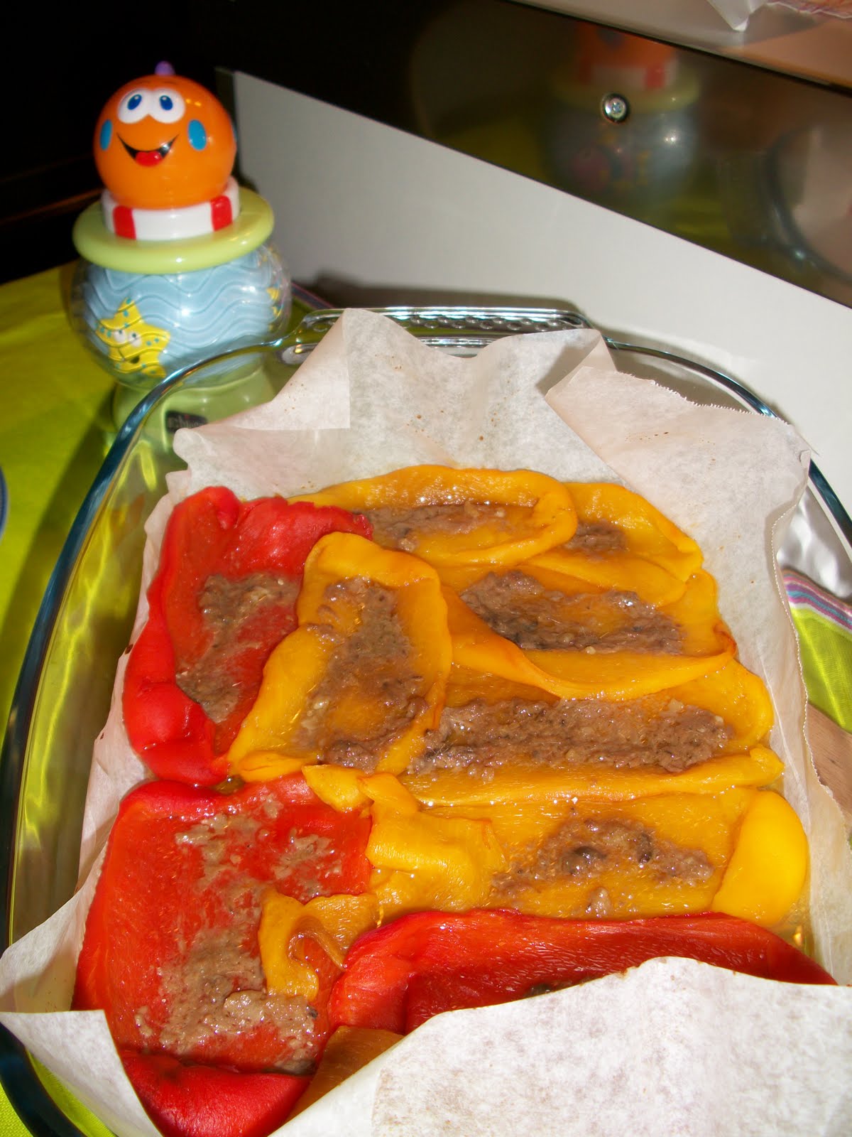 Misspolpo: Peperoni in finta bagna cauda