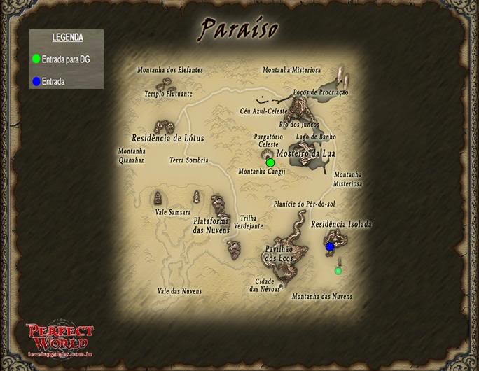 CLÃ BUSHIDO PW: Guia para DGs - dicas e mapas