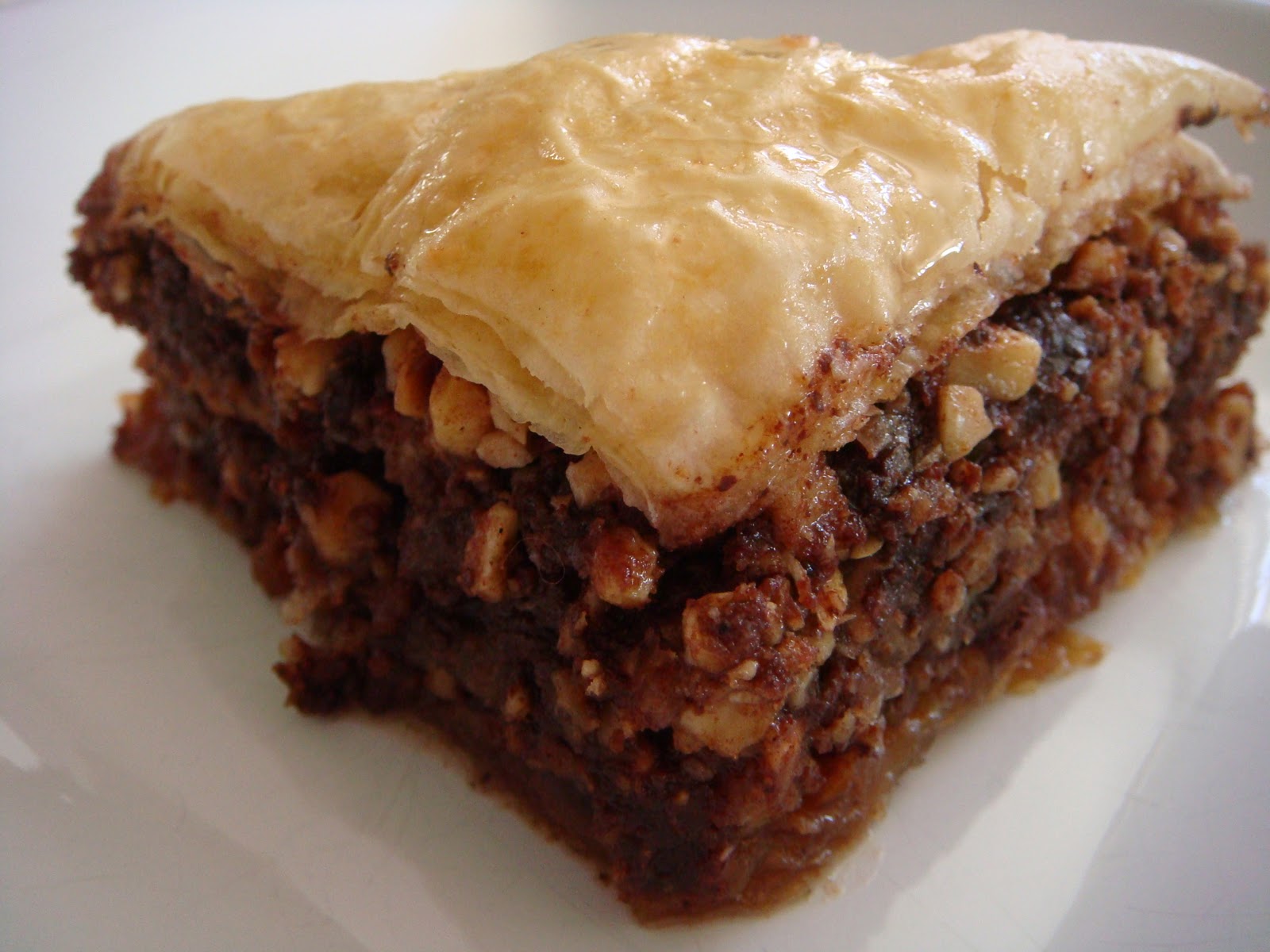 Delicious Dishings: Chocolate-Hazelnut Baklava