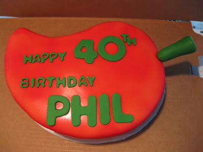 Cake by Carrie: Phil's 40th Fiesta