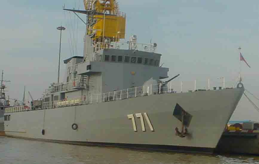 Myanmar Defence Weapons: Myanmar Navy Ships