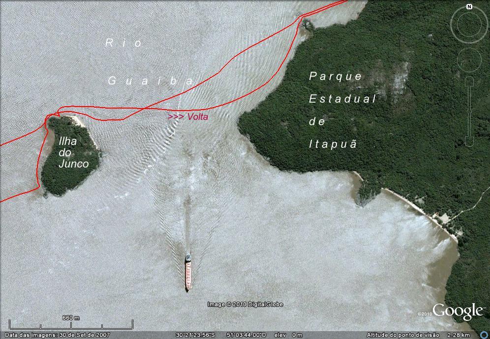 Leonardo Esch: Remada da Ilha do Barba Negra para Itapuã