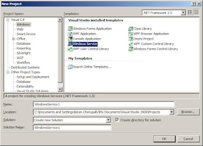 How to create a windows service in dot net framework - Digging ...
