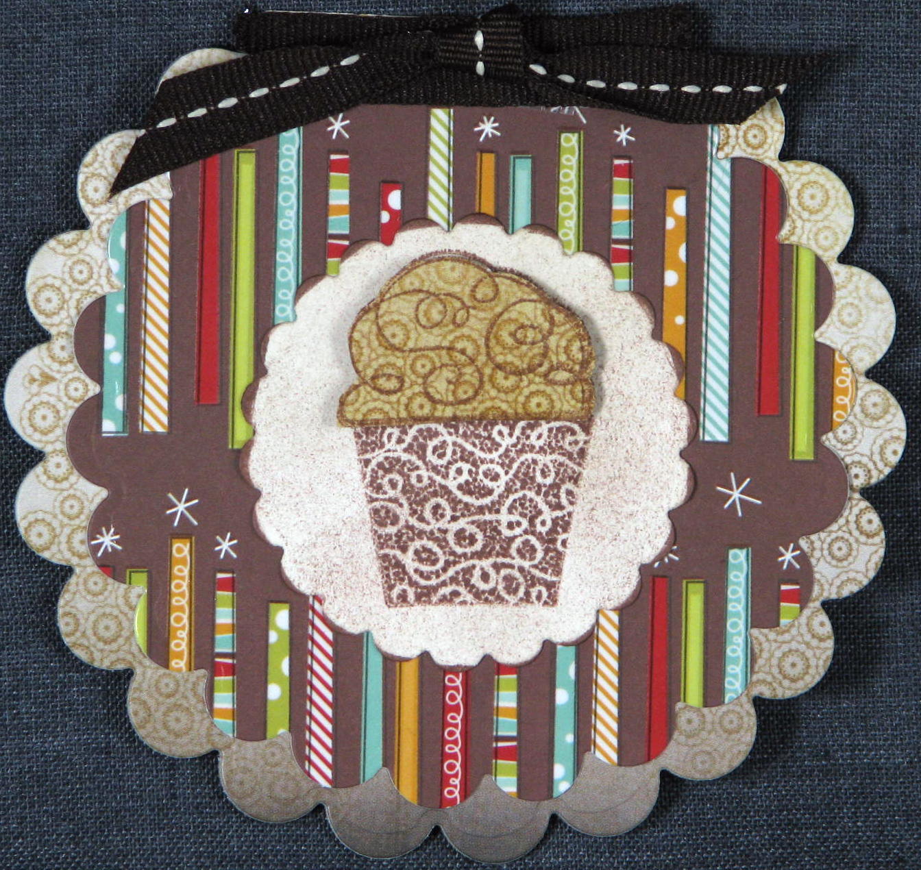 Uniquely Me, Imperfections and All: Cupcake Card