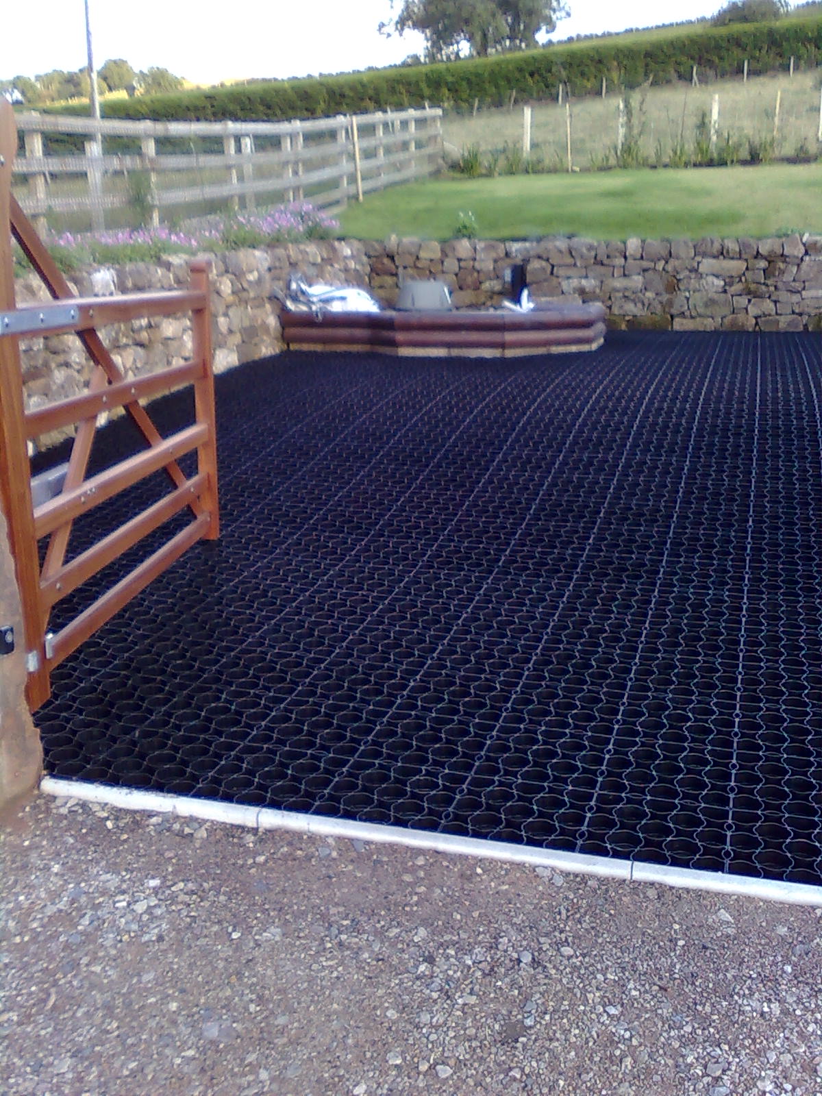 Plastic Grid Paving