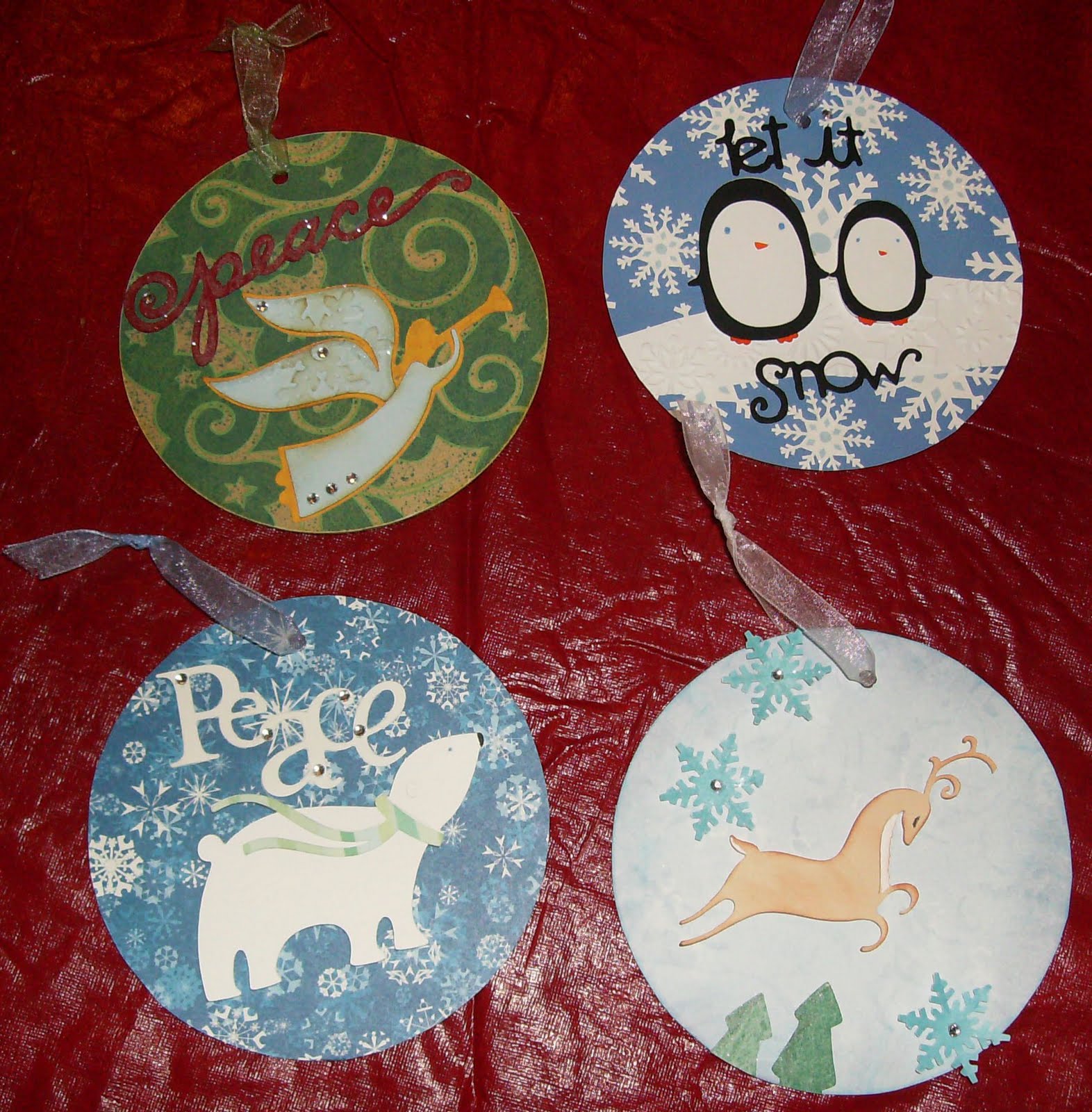 Sheryl's Crafting Corner: More CD hanging decoration/ornaments