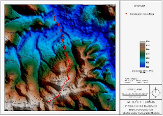 Achilles Maps: Hypsometric maps
