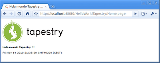 Hola mundo con Apache Tapestry (4.1) | El blog de pico.dev