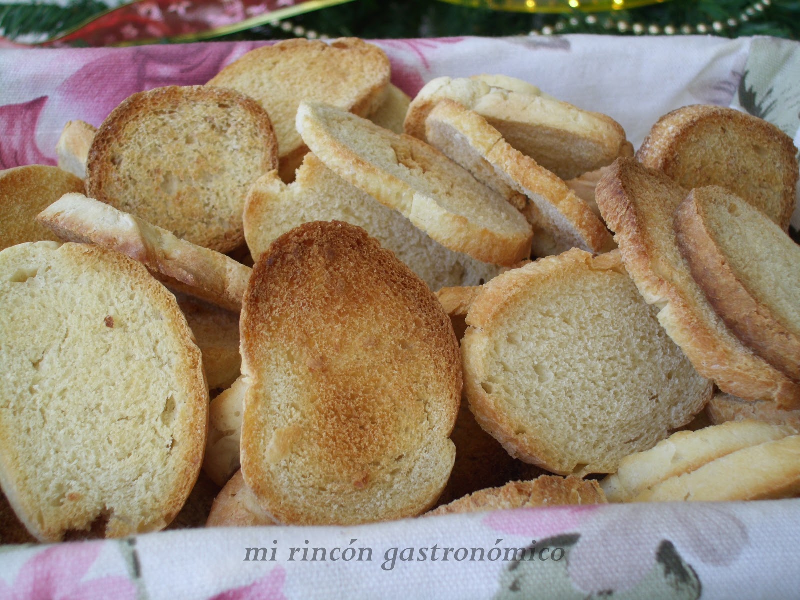 Mi Rincón Gastronómico: Pan para Canapés
