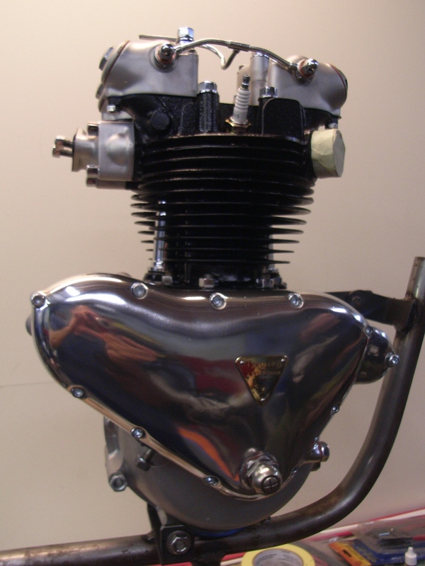 Trojan Classic Motorcycles: Triumph pre-unit engine re-build