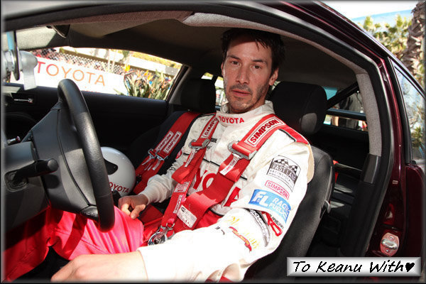 Keanu Reeves Sui Generis : The Toyota Pro/Celebrity Race (TPCR) 2010